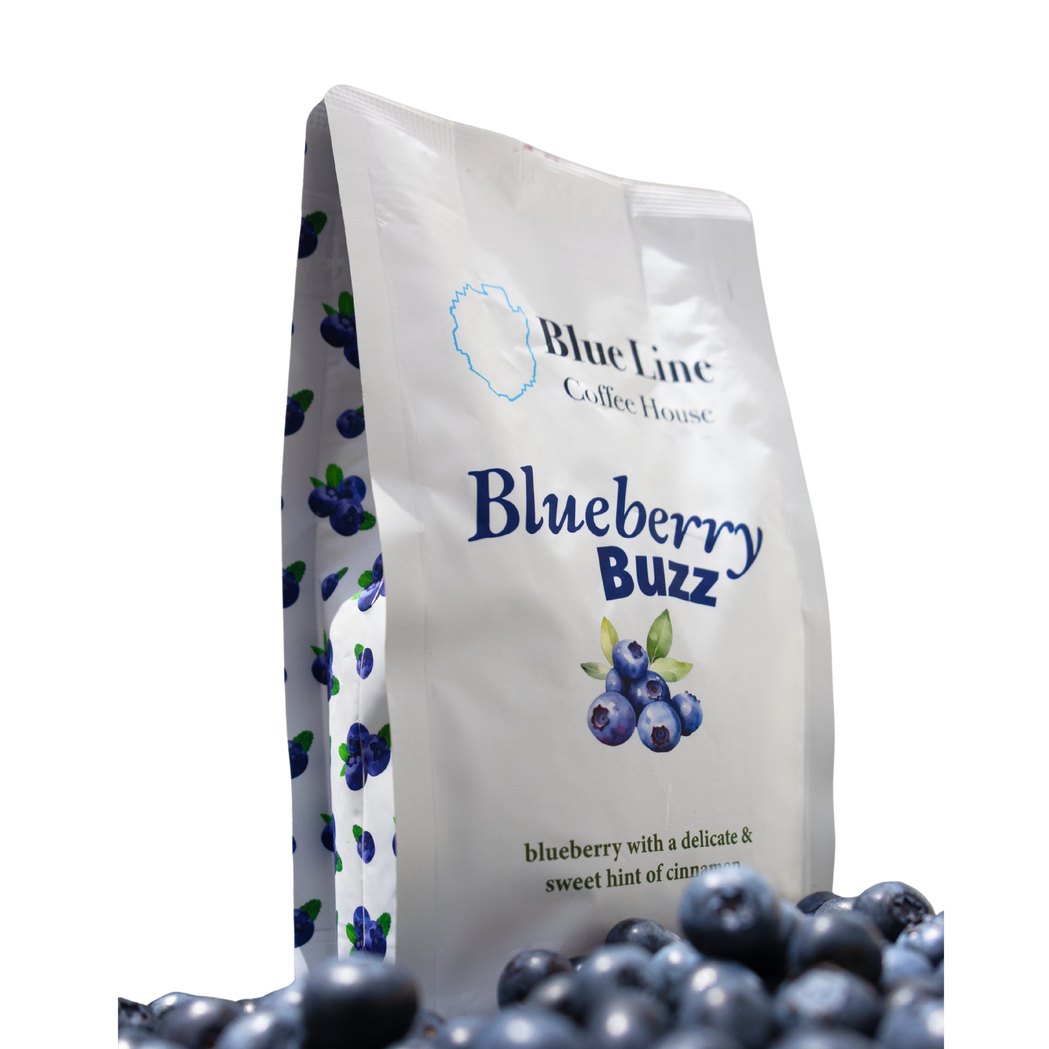 Blueberry Buzz Coffee Ground - 12 oz. | Blue Line Coffee House