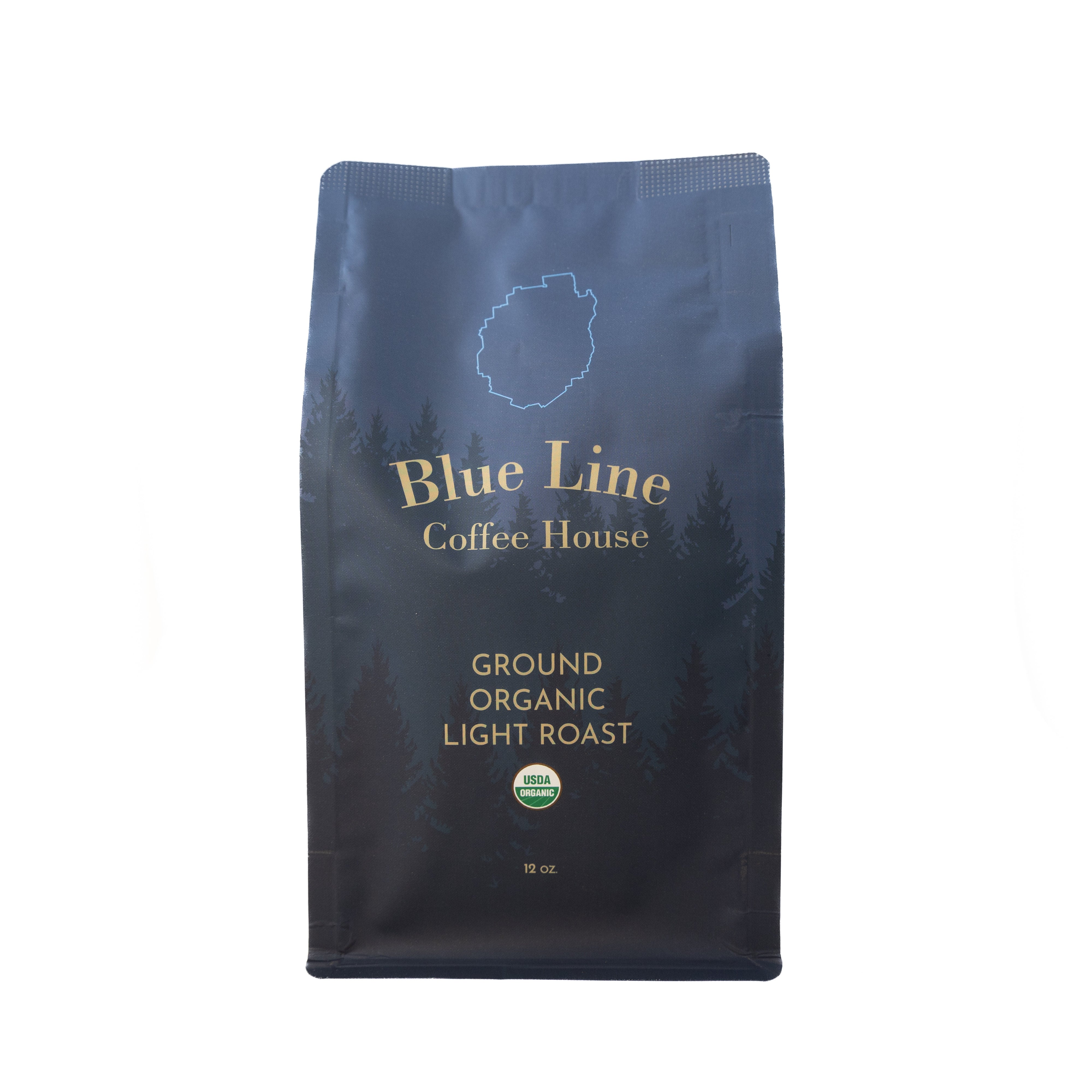 Prepackaged Coffee 12 oz. | Blue Line Coffee House